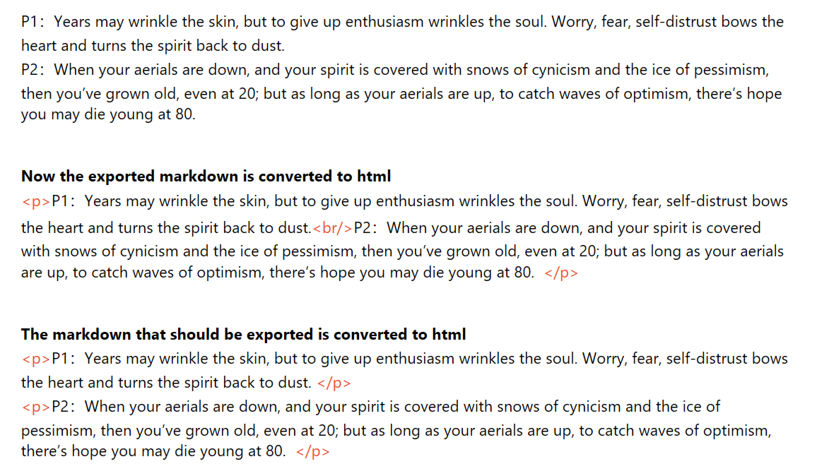 Export markdown may not be correct · Issue #978 · stevencohn/OneMore · GitHub