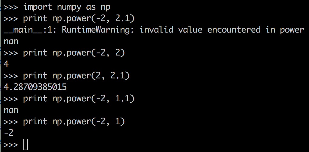 Pow operator will failed if we have negative input · Issue #5198 ...