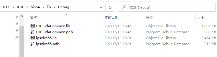 “itkRTK-5.2.lib” is not created · Issue #424 · RTKConsortium/RTK · GitHub