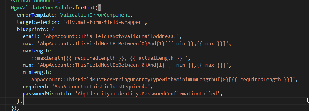 Naming Interpolate Paramaters In Localization Json · Issue 3270 · Abpframeworkabp · Github