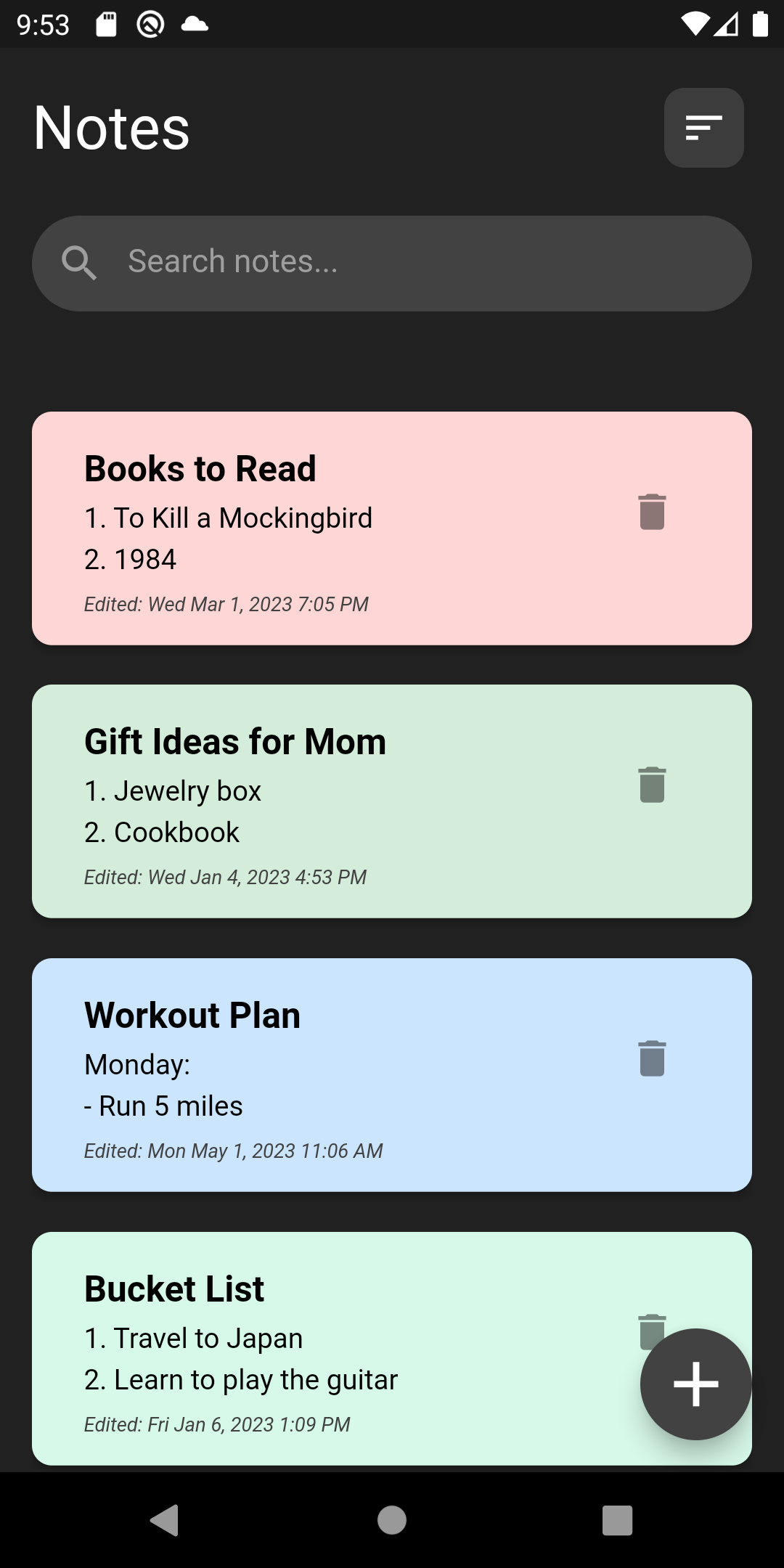 Github Rukys Noteapp Noteapp Application Project Created Using Flutter Framework