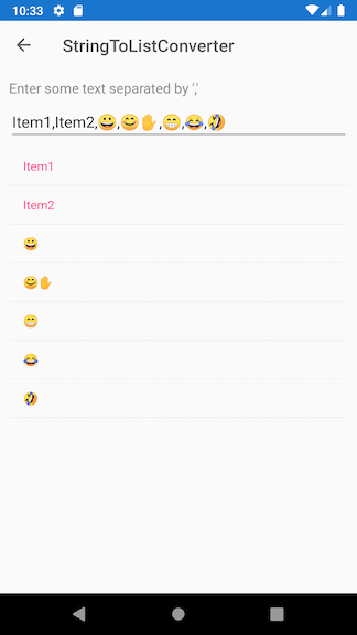 [Enhancement] Add StringToListConverter · Issue #1134 · xamarin/XamarinCommunityToolkit · GitHub