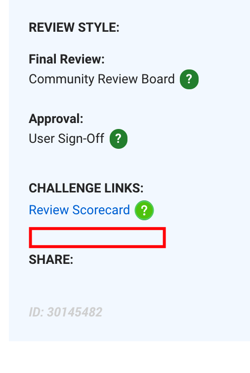 Show The Usable Code Links On The Challenge Description · Issue 5102 · Topcoder Platform