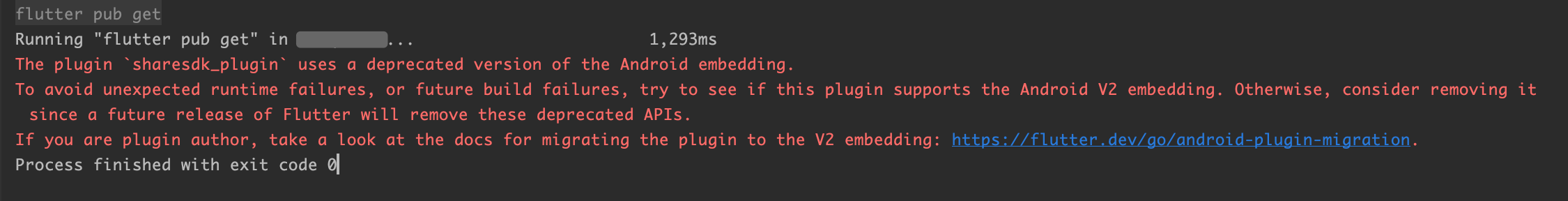 The Plugin `sharesdkplugin` Uses A Deprecated Version Of The Android Embedding · Issue 29 