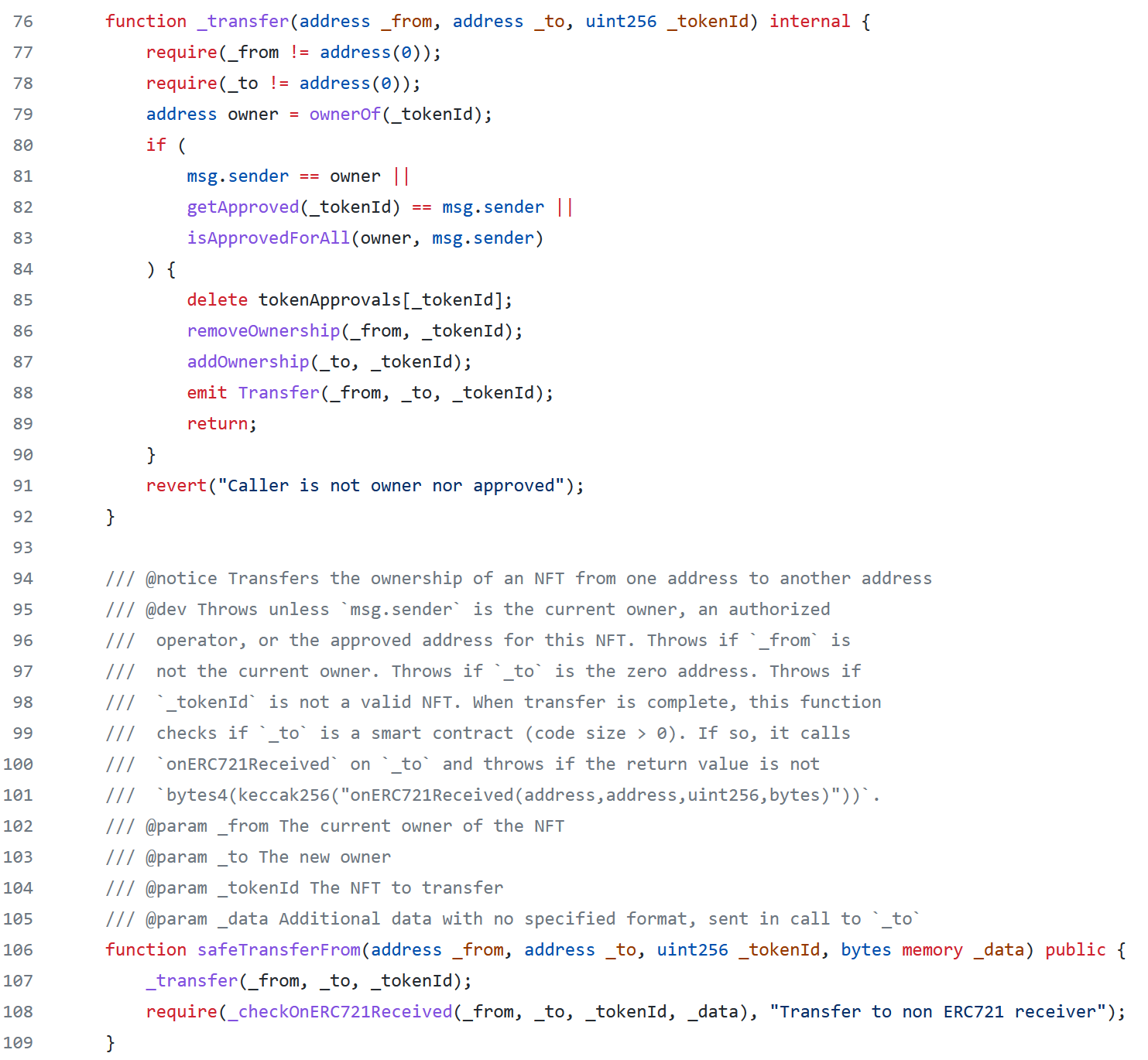 There is a problem in the transferFrom/safeTransferFrom function · Issue #1 · evoh-nft/evoh ...