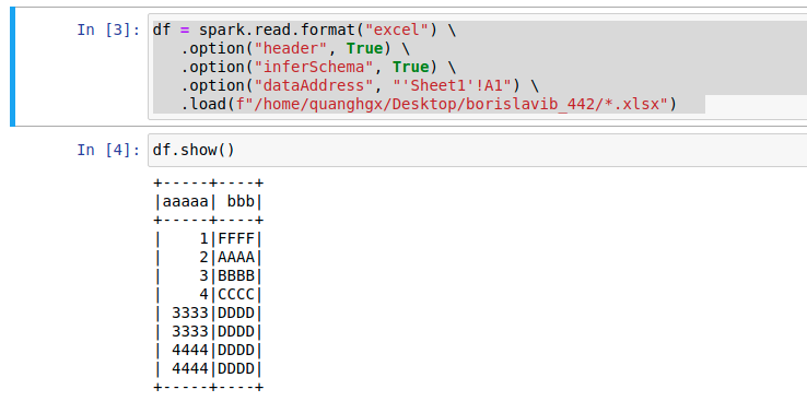 Cell Index Must Be 0 · Issue 442 · Nightscape Spark Excel · Github