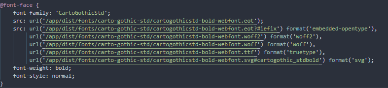Font URL imports within SCSS file not being properly resolved · Issue #3253 · vitejs/vite · GitHub
