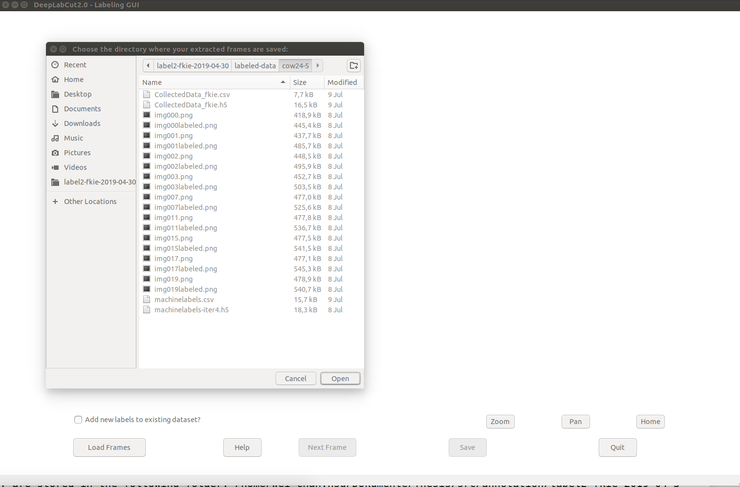 Issue with refining labels · Issue #353 · DeepLabCut/DeepLabCut · GitHub