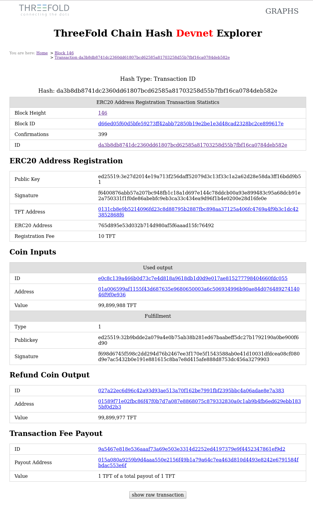 Ethereum erc-20 tft tokens and bridge · Issue #56 · threefoldtech/home · GitHub