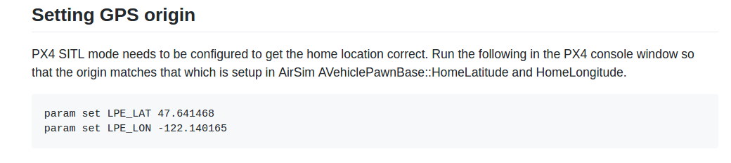 Setting GPS origin · Issue #364 · microsoft/AirSim · GitHub