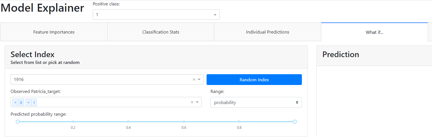 Filter out indexes by prediction score in "what if" · Issue #174 · oegedijk/explainerdashboard ...