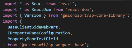 WebPartContext is not a exported member of sp-webpart-base · Issue #4182 · SharePoint/sp-dev ...
