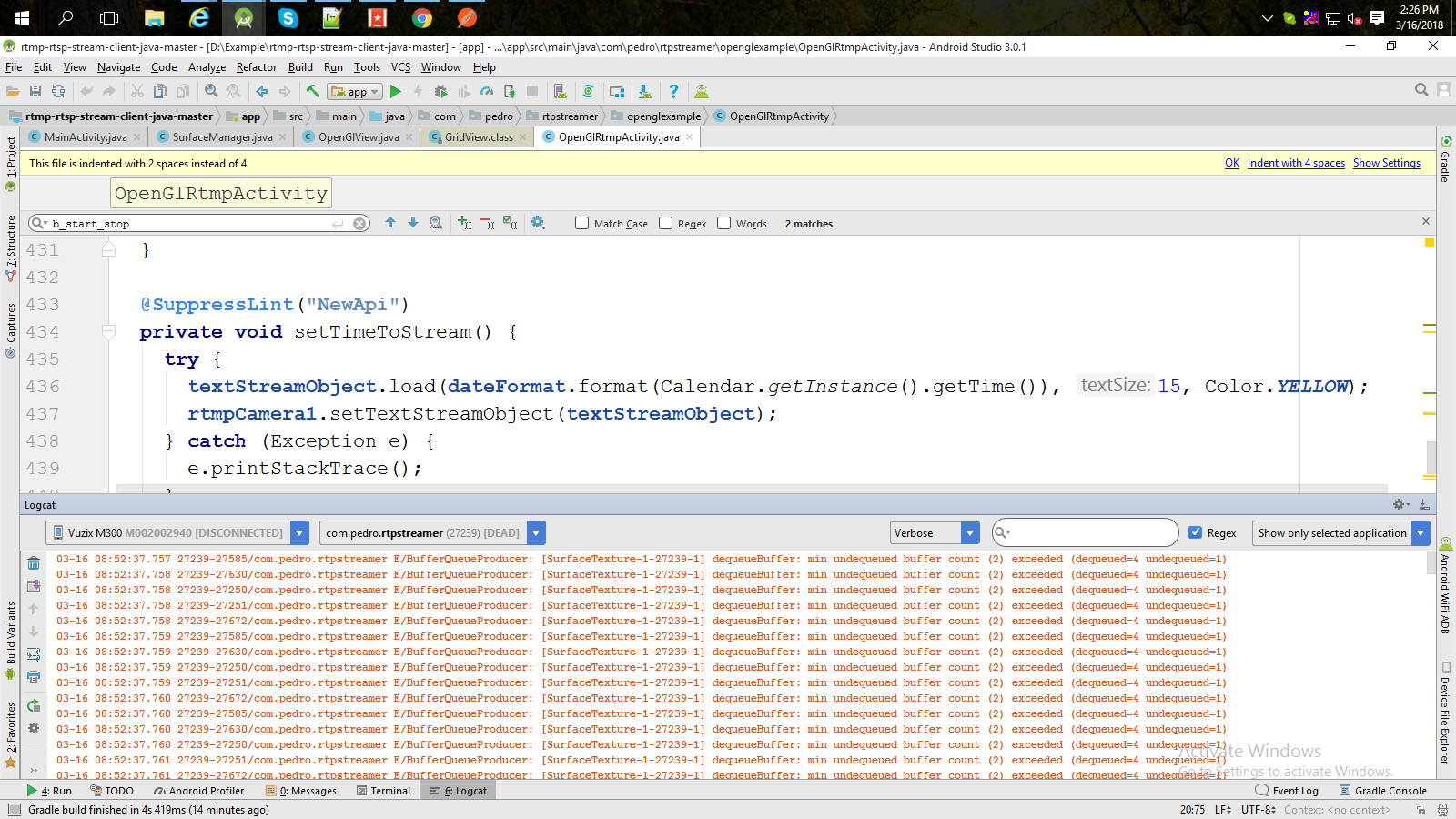 Surfacetexture 1 27239 1 Dequeuebuffer Min Undequeued Buffer Count