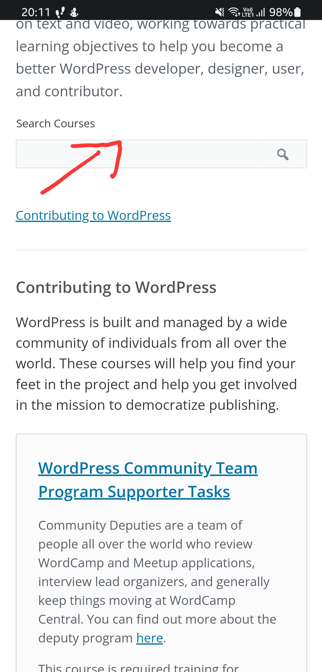Search bar alignment issue · Issue #1804 · WordPress/Learn · GitHub