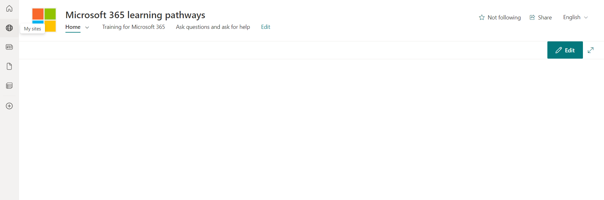 Learning Pathways content not loading · Issue #681 · pnp/custom-learning-office-365 · GitHub
