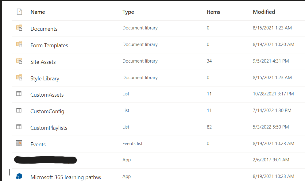 Learning Pathways content not loading · Issue #681 · pnp/custom-learning-office-365 · GitHub
