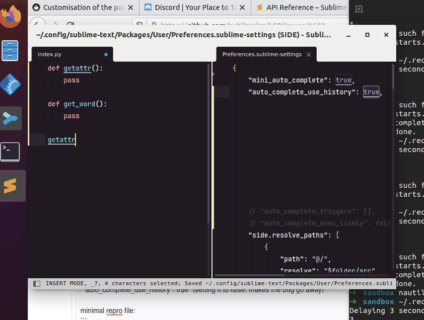 LSP sometimes confuses autocompletion even in unrelated syntaxes · Issue #1622 · sublimelsp/LSP ...