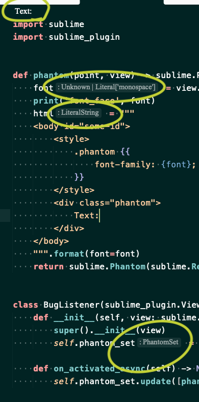 Phantoms do not set the correct font-family on MacOS · Issue #5542 · sublimehq/sublime_text · GitHub