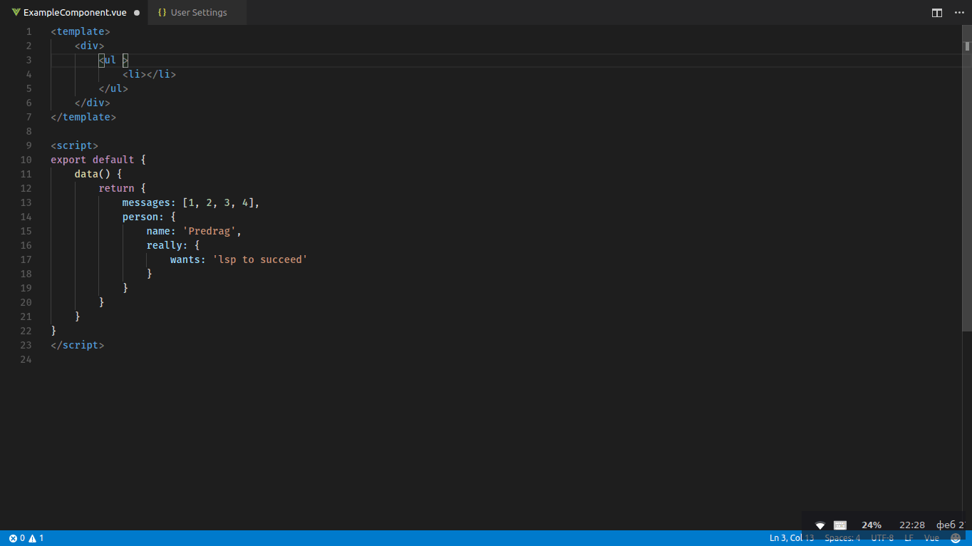 Vue support using vue-language-server · Issue #284 · sublimelsp/LSP · GitHub