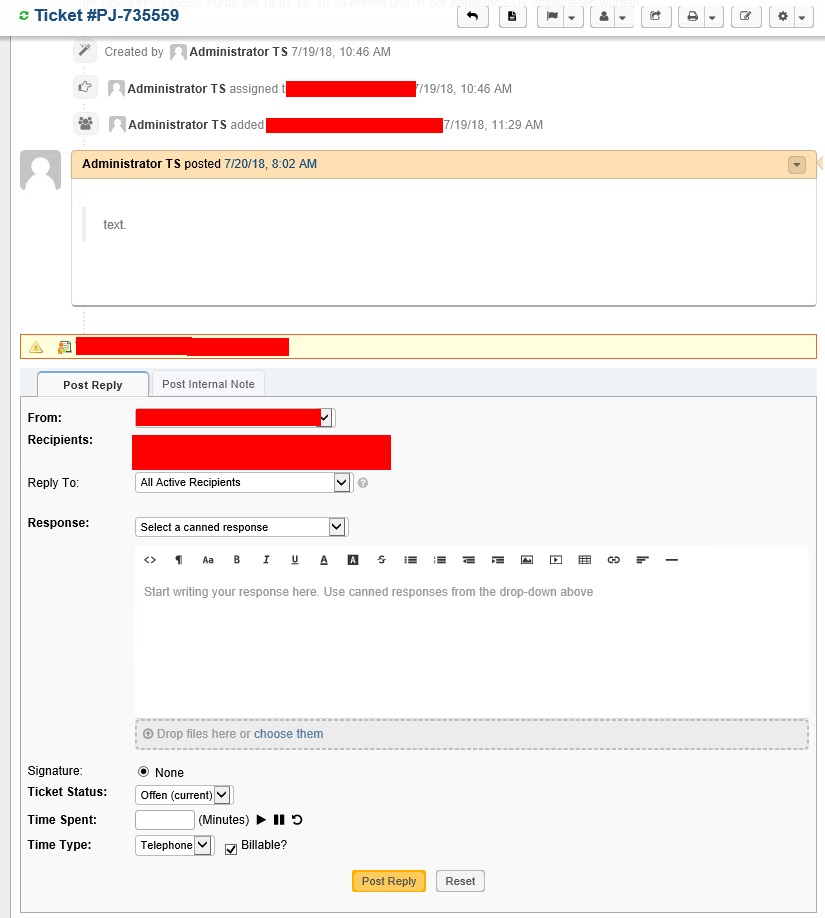 osTicket Version v1.11.0-rc1 - Loading ticket hangs on opening · Issue ...
