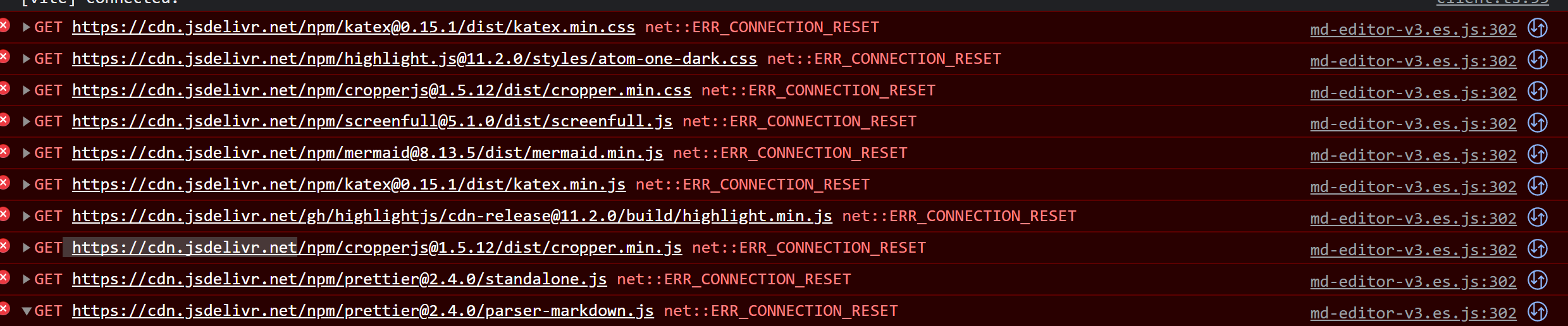 css和 js怎么设置使用本地的 · Issue #98 · imzbf/md-editor-v3 · GitHub