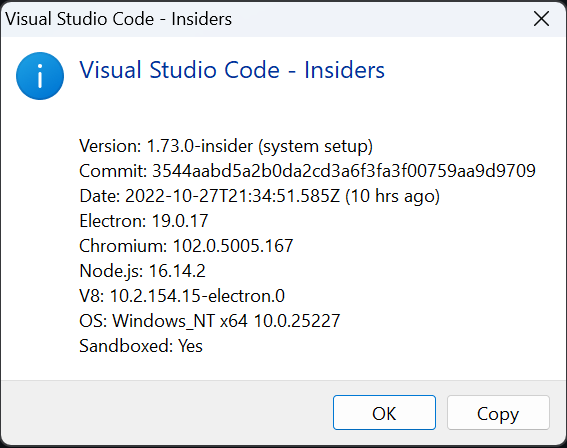 When started VSCode as Users it dont see Git (Source Control) local ...
