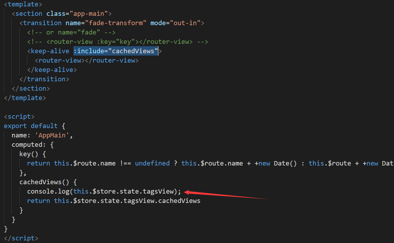 Keep Alive，缓存页面的问题 · Issue 1430 · Panjiachenvue Element Admin · Github