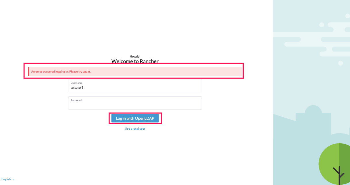 UI Banner shows wrong error message when using Authentication Provider · Issue #7607 · rancher ...