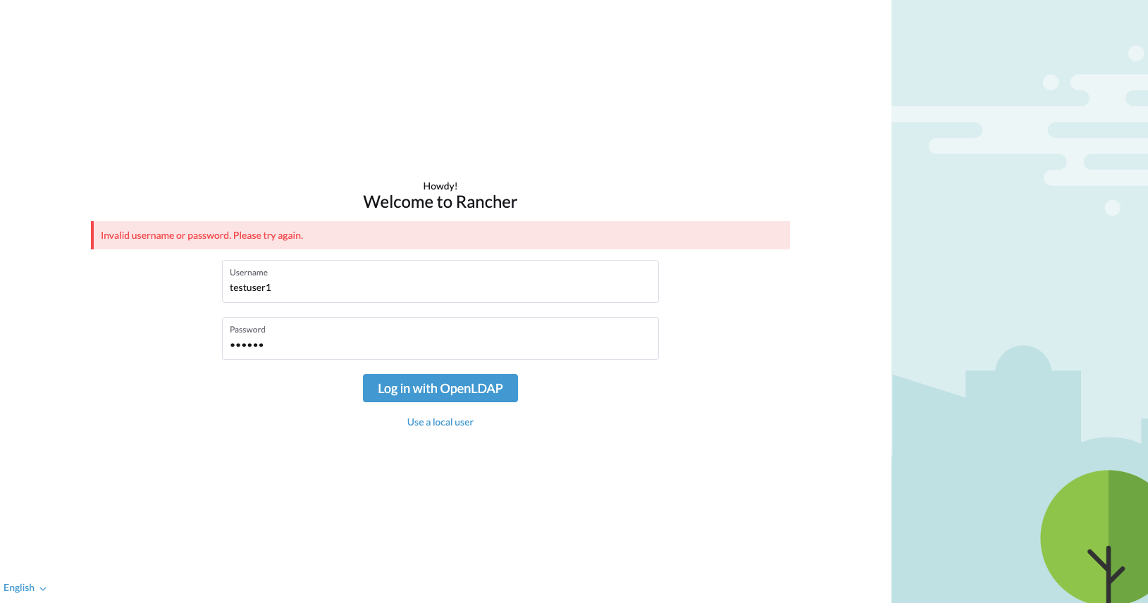 UI Banner doesn't show error when using Authentication Provider · Issue #7292 · rancher ...