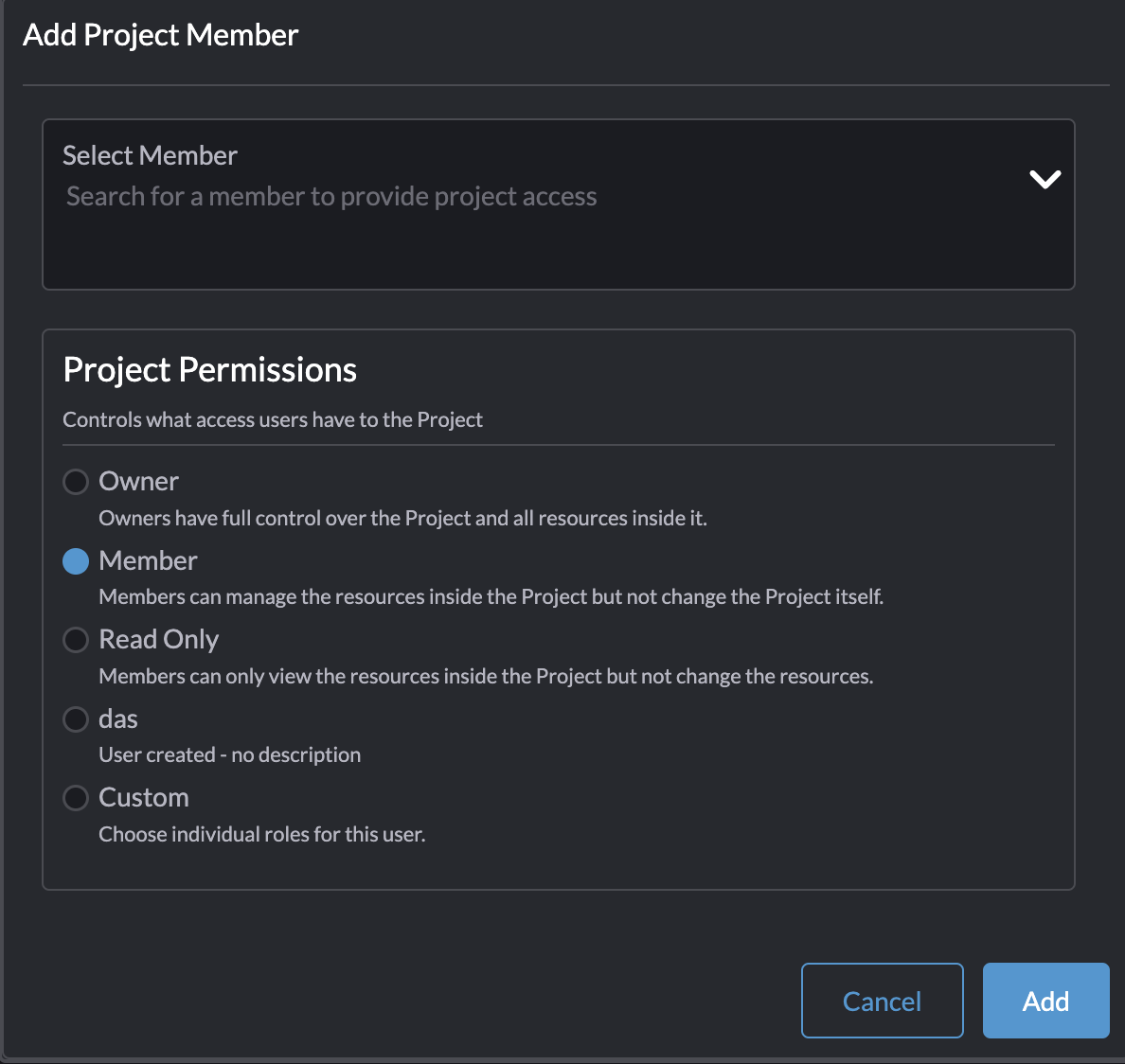 Add Project Member permissions card gradient border is clipped · Issue #7101 · rancher/dashboard ...