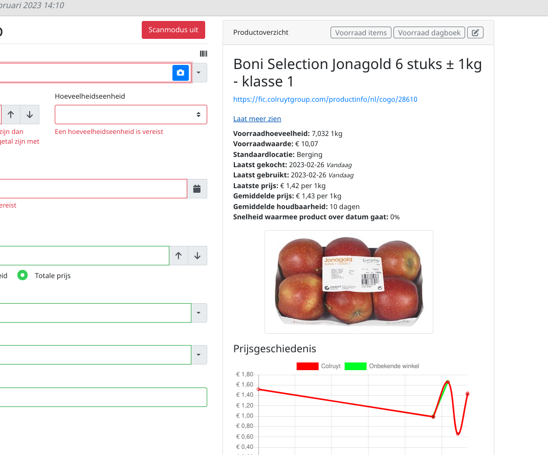Bug: Wrong calculation · Issue #2151 · grocy/grocy · GitHub