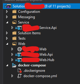 Build with docker-compose including a static website: The project file was not found · Issue ...