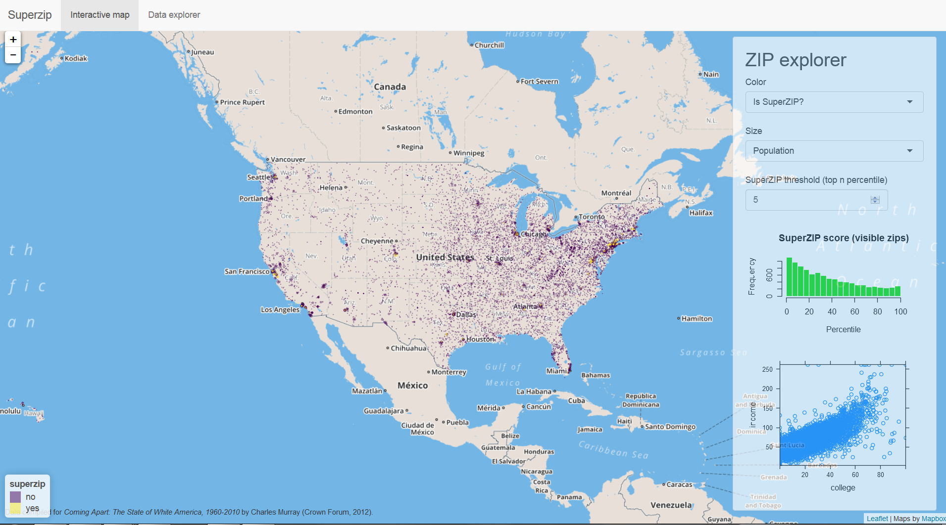 absolutePanel becomes invisible with leaflet version 2.0.0 when used in ...