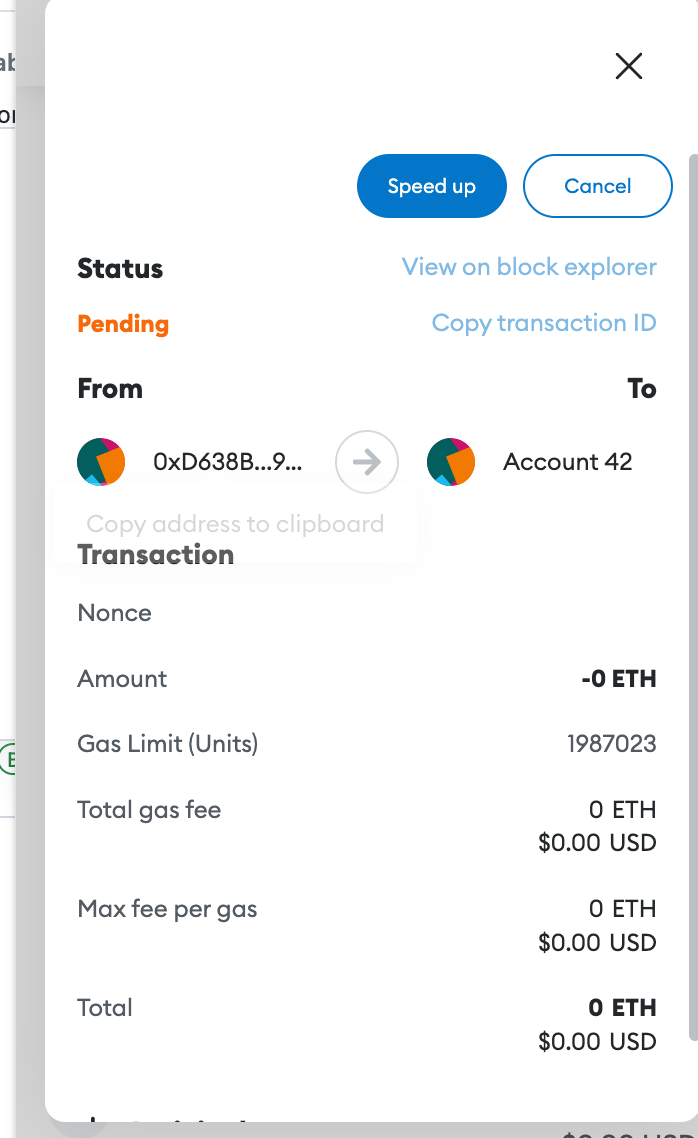 Can not generate the transaction · Issue #21644 · MetaMask/metamask-extension · GitHub