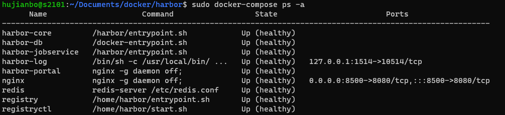 WARNING: no logs are available with the 'syslog' log driver · Issue #14771 · goharbor/harbor ...