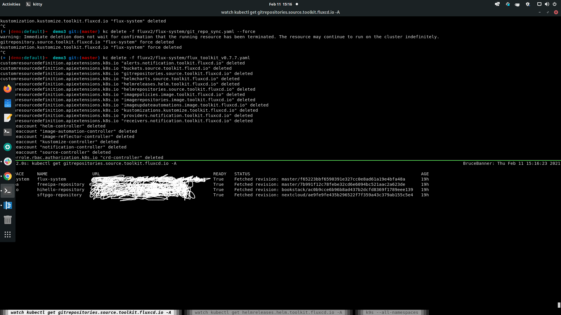 kubectl delete -f install.yaml doesn't remove resources even though crds are deleted. · Issue ...
