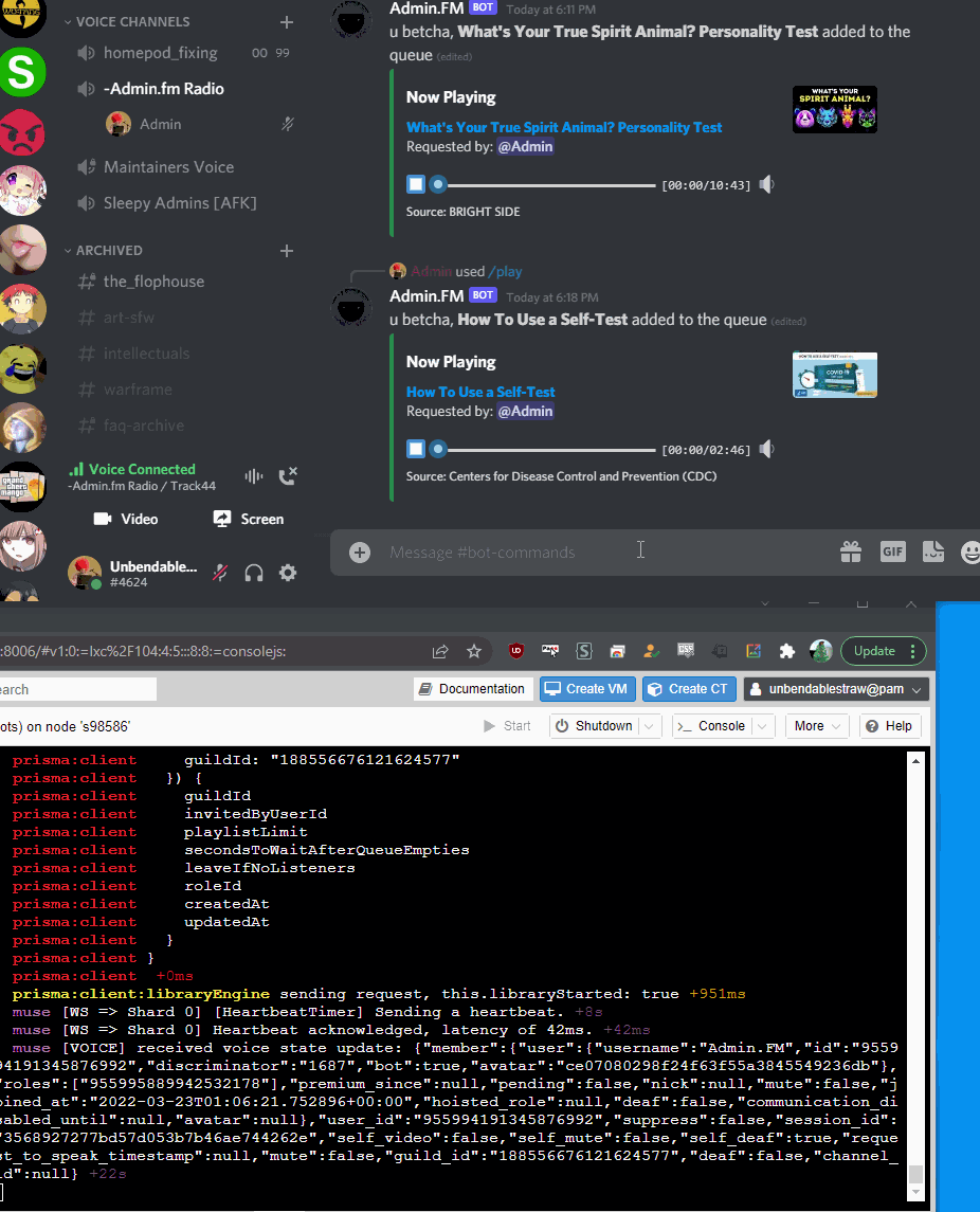 Can T Get Bot To Play Anything Just Silence Then It Leaves · Issue 600 · Codetheweb Muse · Github