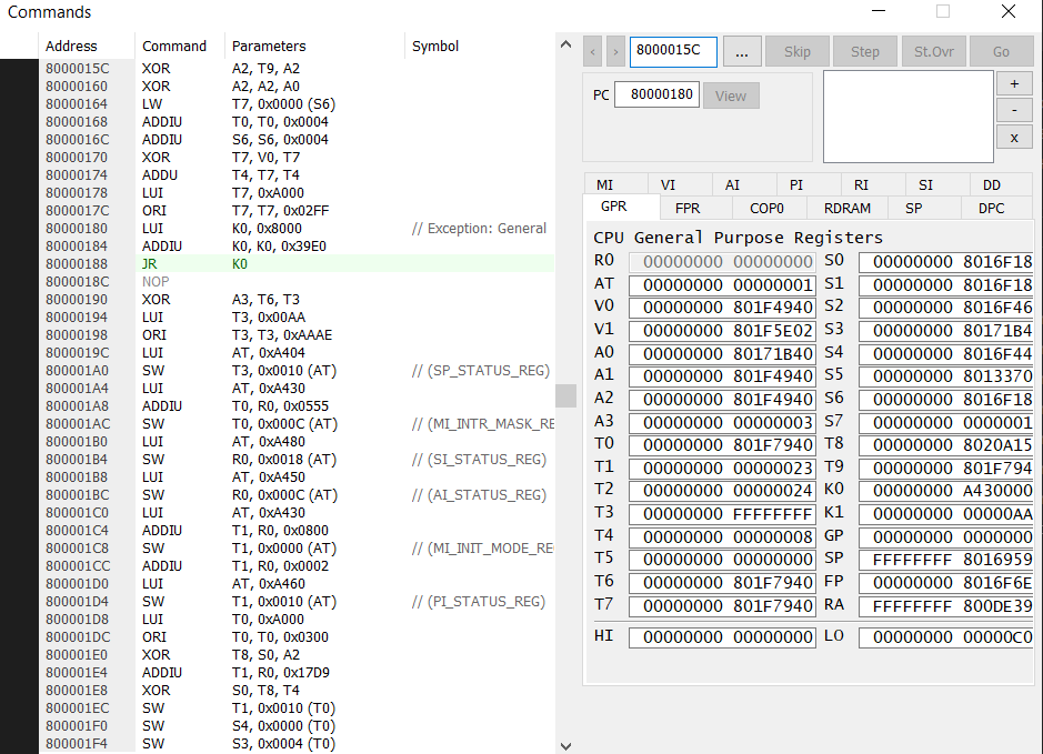 Breakpoint window right side cutoff · Issue #1653 · project64/project64 ...