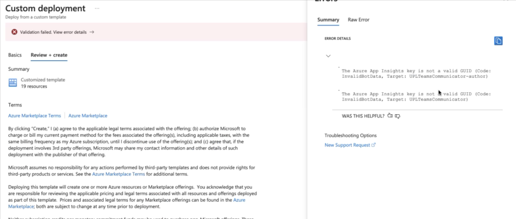 The Azure App Insights key is not a valid GUID · Issue #977 · OfficeDev/microsoft-teams-apps ...
