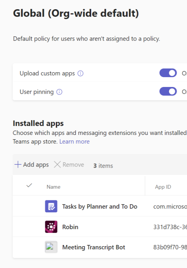 Meeting Transcript Bot Permissions Denied Error · Issue 780 · Officedevmicrosoft Teams 