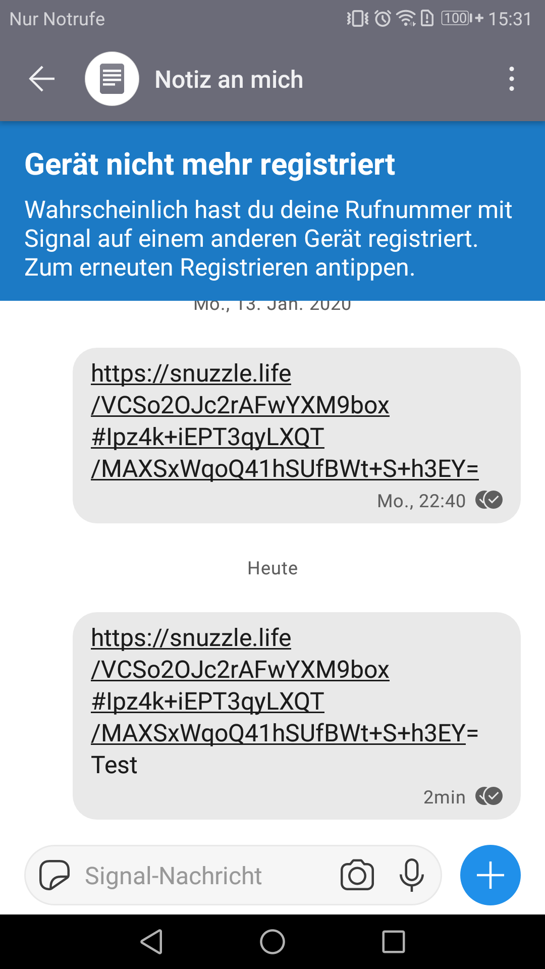 Equal characters "=" are not recognised as part of a link if the link ...