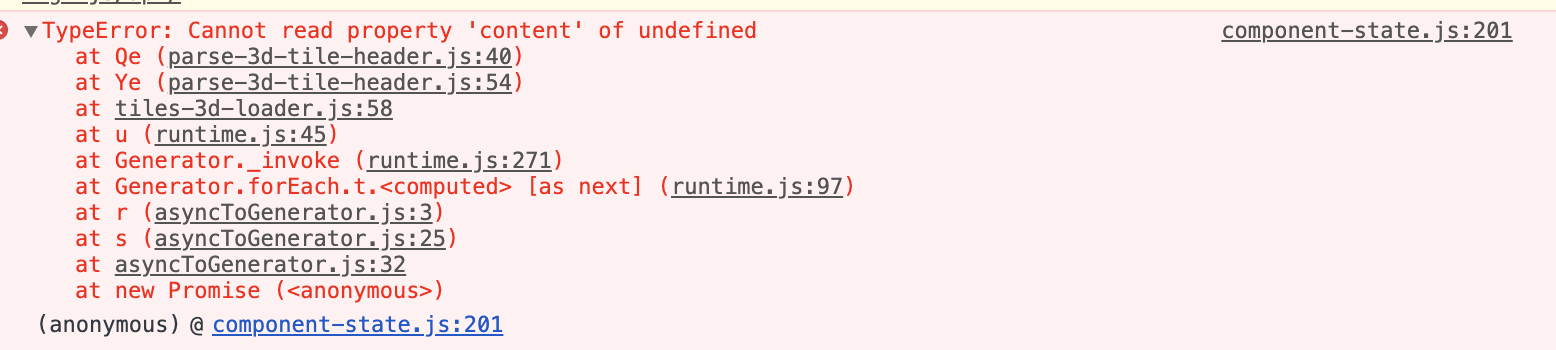 3DTileLoader conflicts with non-3D tile JSON data · Issue #710 · visgl/loaders.gl · GitHub