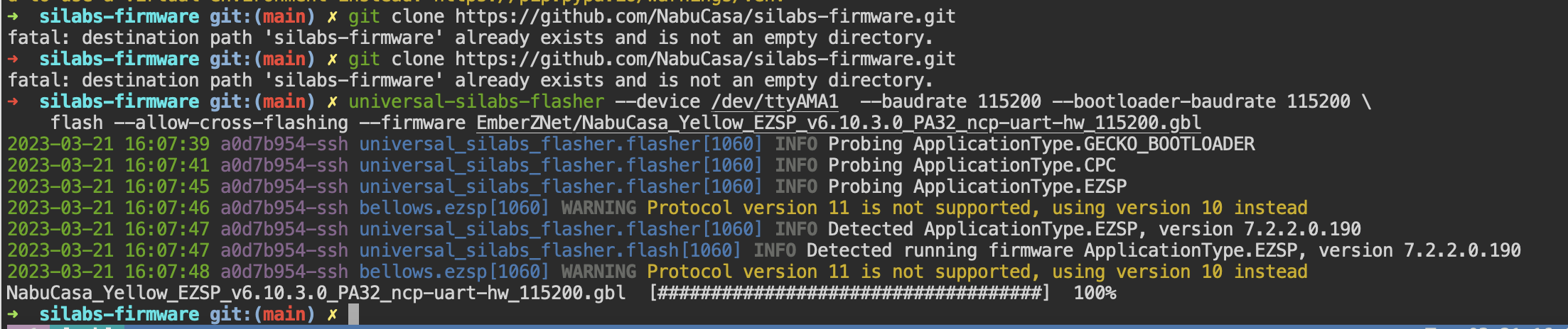 Error When Flashing · Issue #21 · NabuCasa/universal-silabs-flasher · GitHub