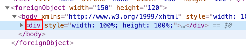 react 节点下 foreignObject > body 下的一级标签能改为 span 吗？ · Issue #832 · antvis ...