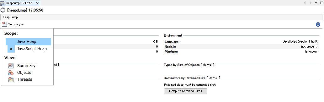 Nodejs Heap Dump Does Not Have Any Javascript Objects · Issue 425 · Oracle Visualvm · Github