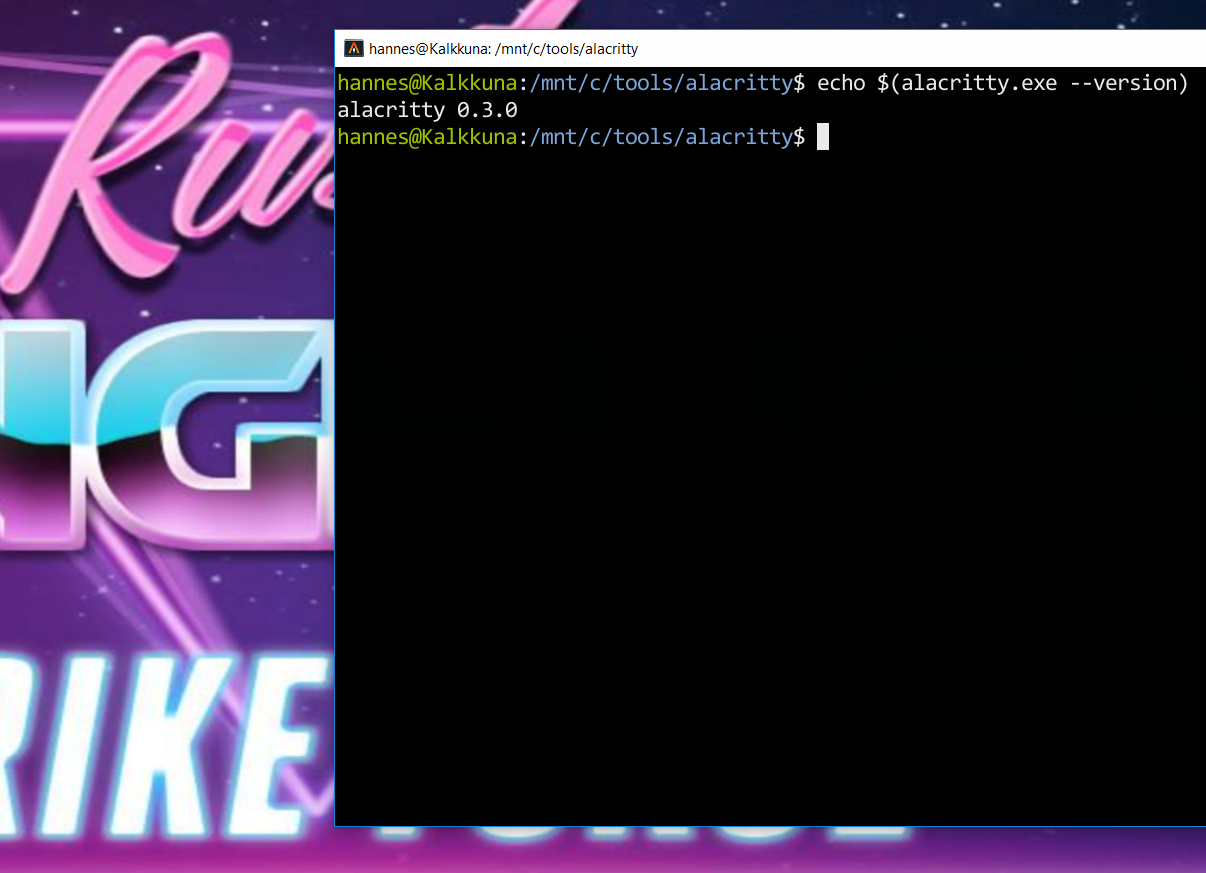 Background is transparent · Issue #2287 · alacritty/alacritty · GitHub