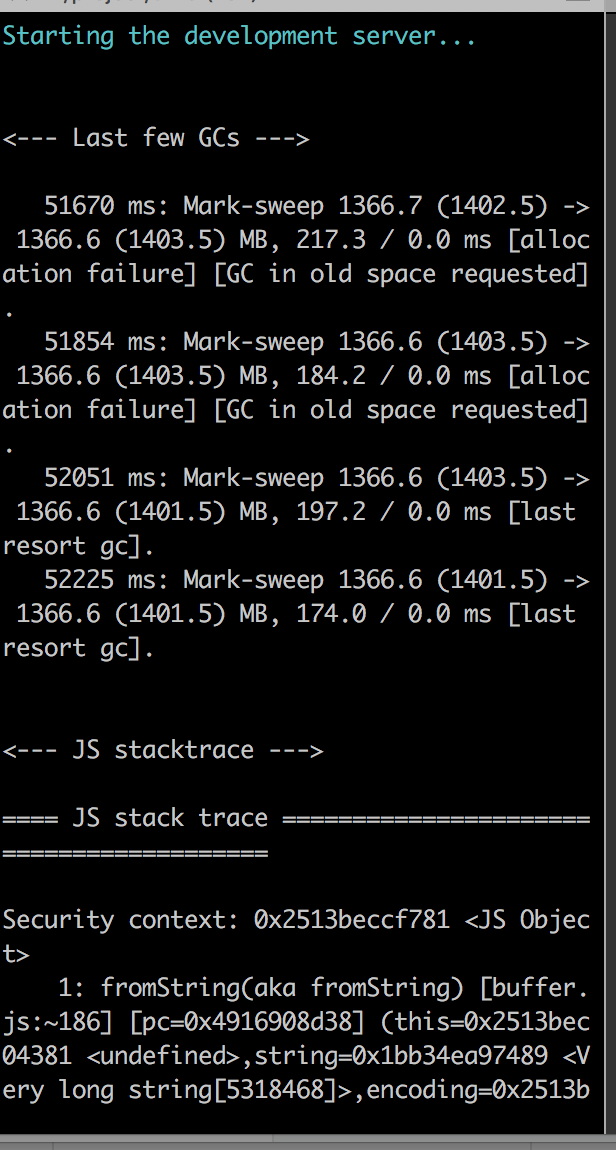 roadhog 做按需加载的时候好像内存泄漏了？ · Issue #703 · sorrycc/roadhog · GitHub