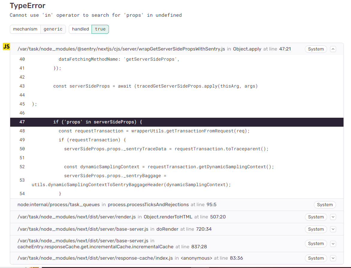 Cannot Use In Operator To Search For Props In Undefined · Issue