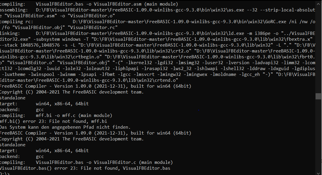 Doesnt compiles and has problem with windows path names · Issue #281 · XusinboyBekchanov ...