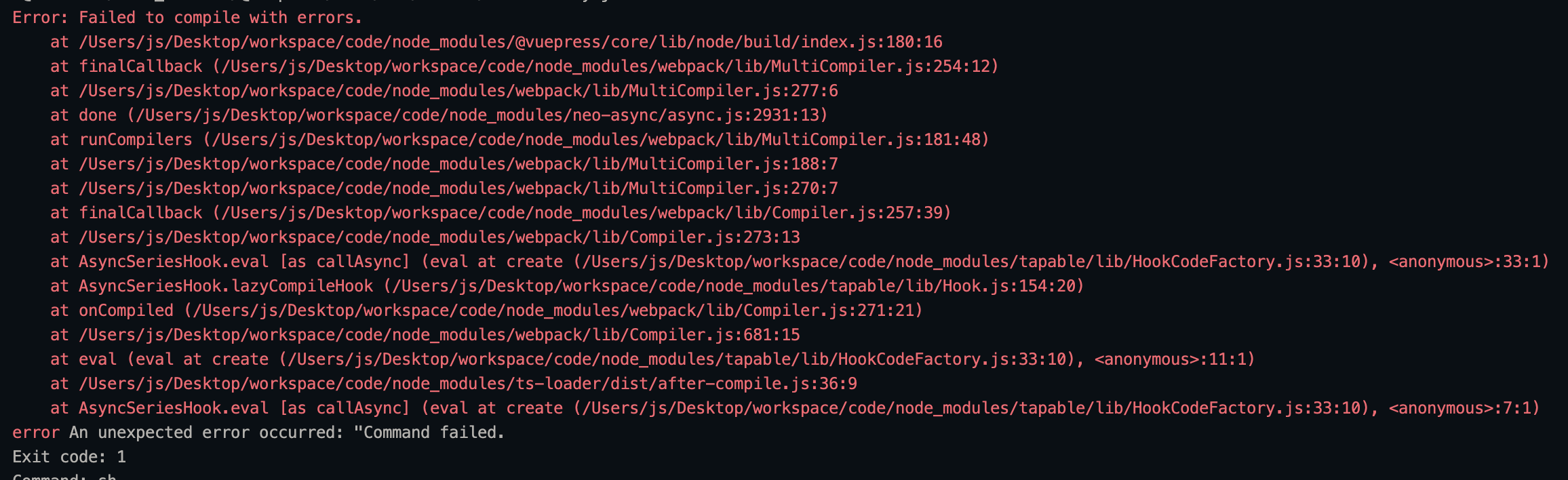 新版本构建报错[Bug] · Issue #266 · vuepress-theme-hope/vuepress-theme-hope · GitHub